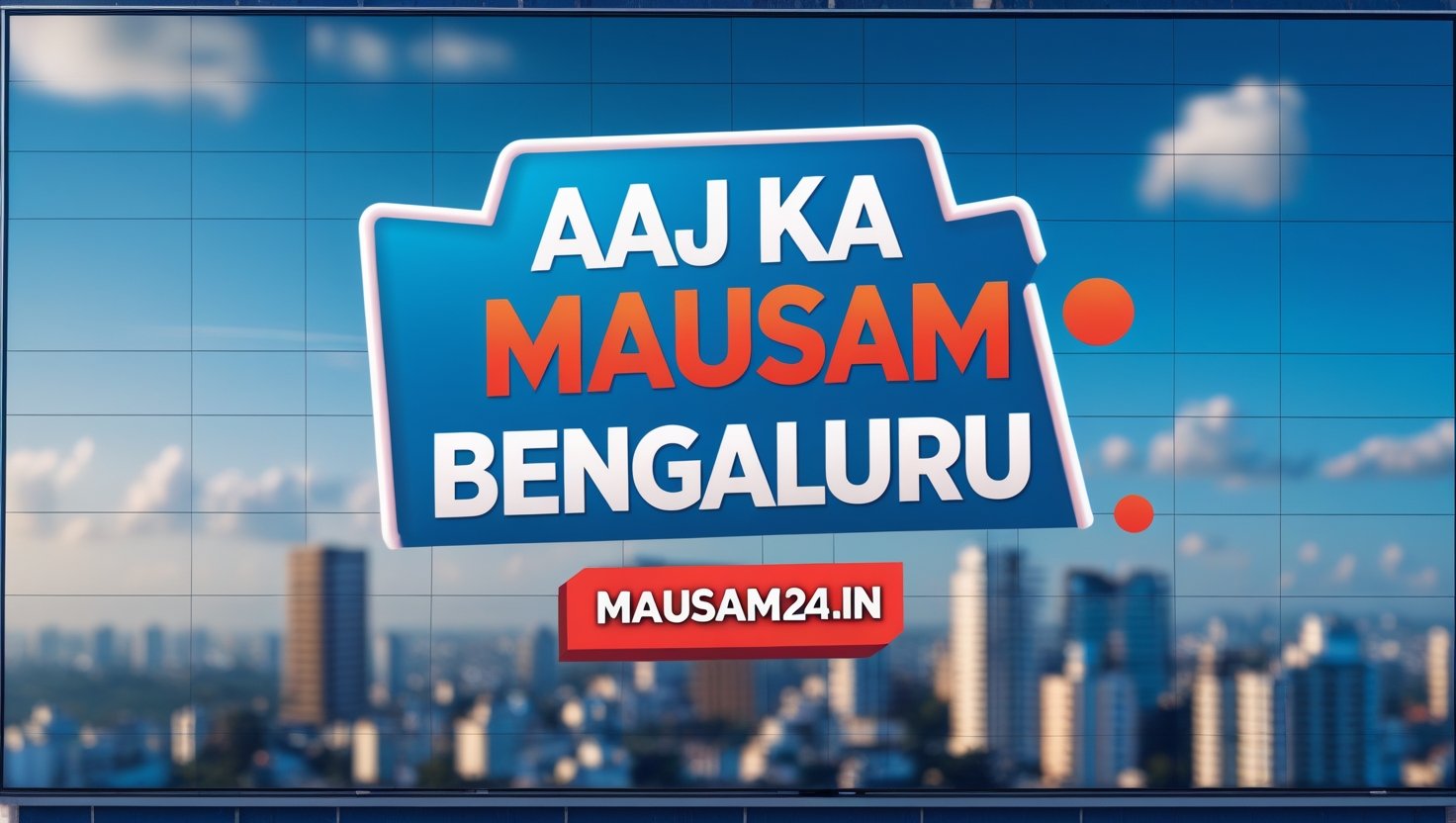 Aaj Ka Mausam Bengaluru | Live Update | Mausam24.In