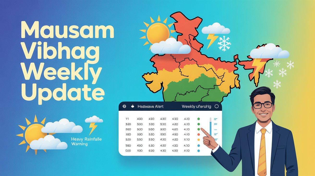 Mausam Vibhag Weekly Update: Latest Weather Forecast Report.